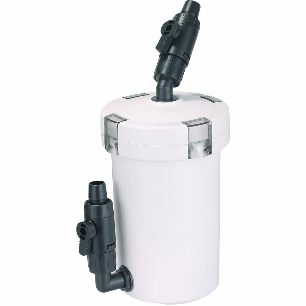 Фильтр SunSun HW-602, внешний, канистровый, без помпы, для аквариума 25−100л, 5 ступеней