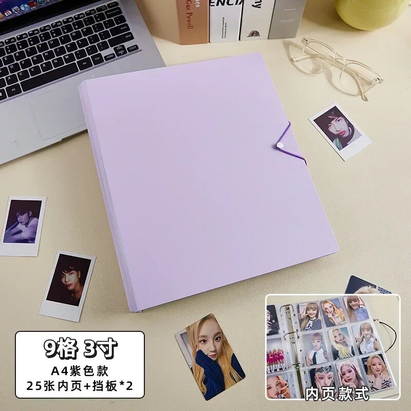 Фотоальбом IMYY A4 для K-pop, 25 карточек
