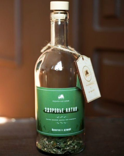 Здоровье алтая Подарочная серия в бутылке 1литр