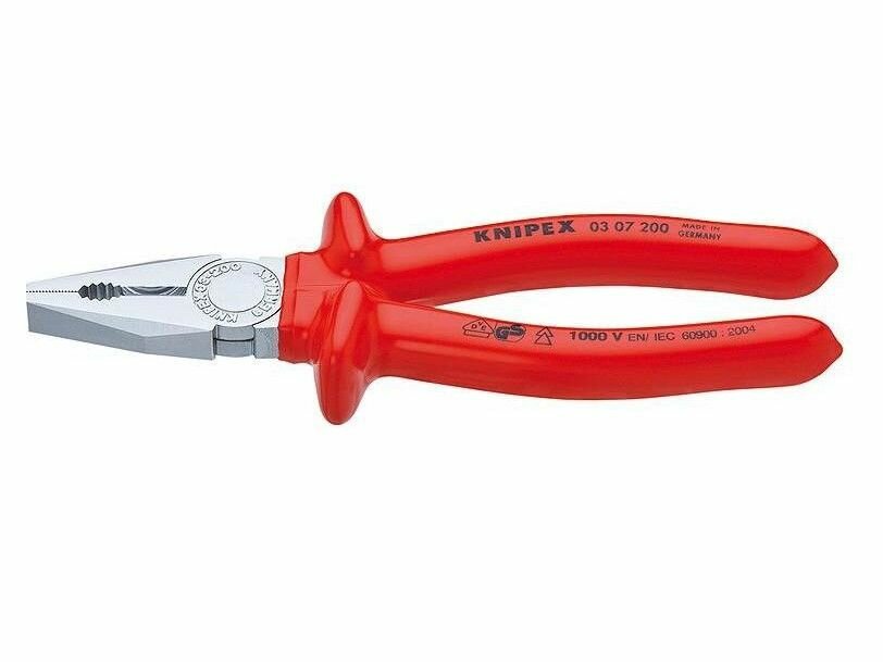 KN-0307200, Плоскогубцы комбинирпованные VDE