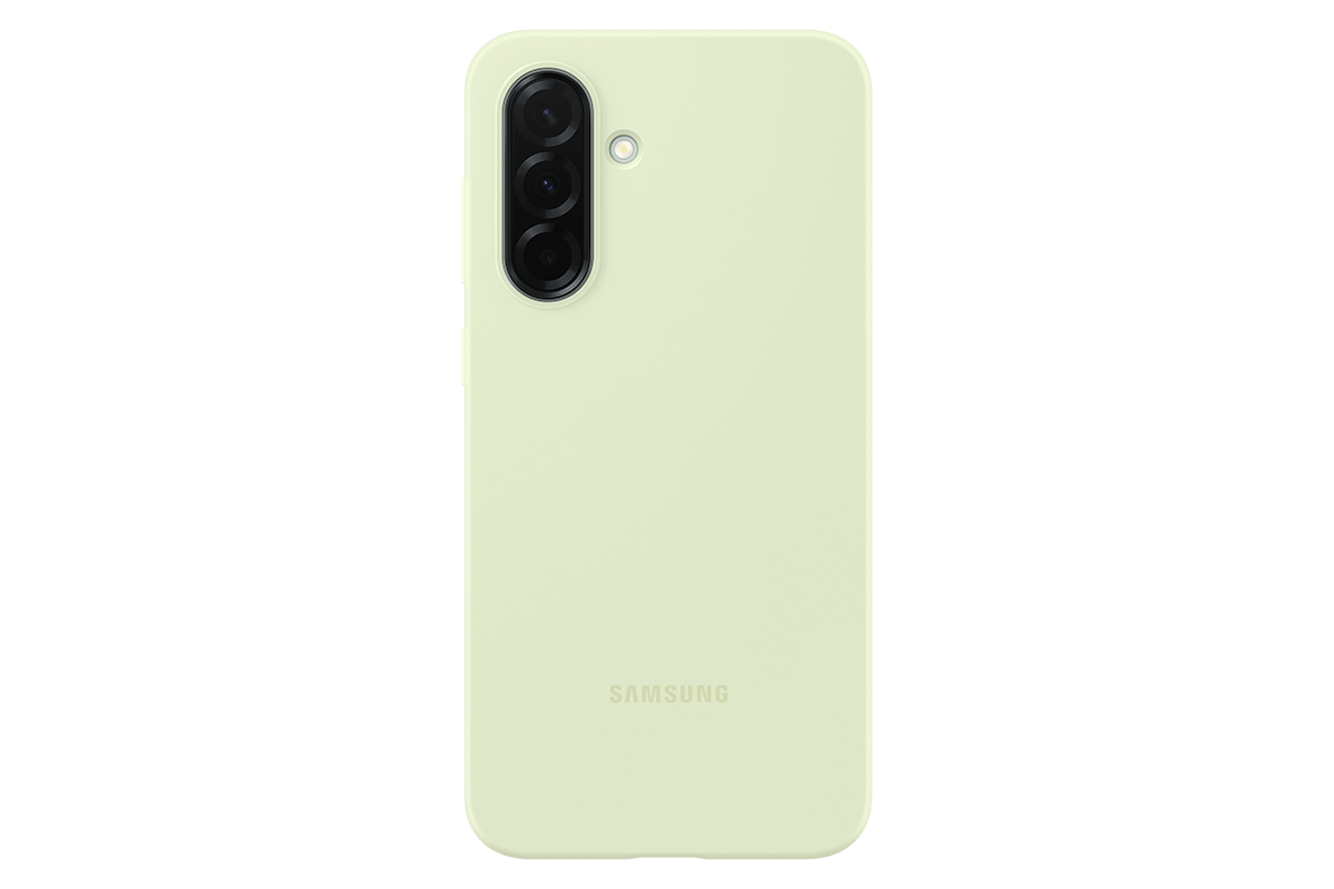 Чехол Samsung Silicone Case A36, светло-зелёный