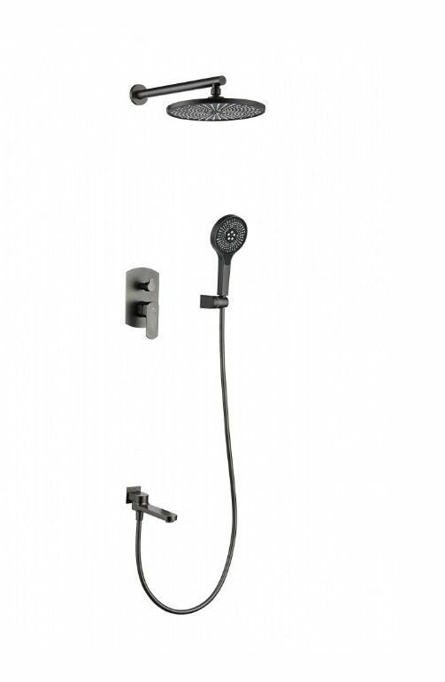 Смеситель встраиваемый для душа 3-я функция GANZER GZ06165-Q