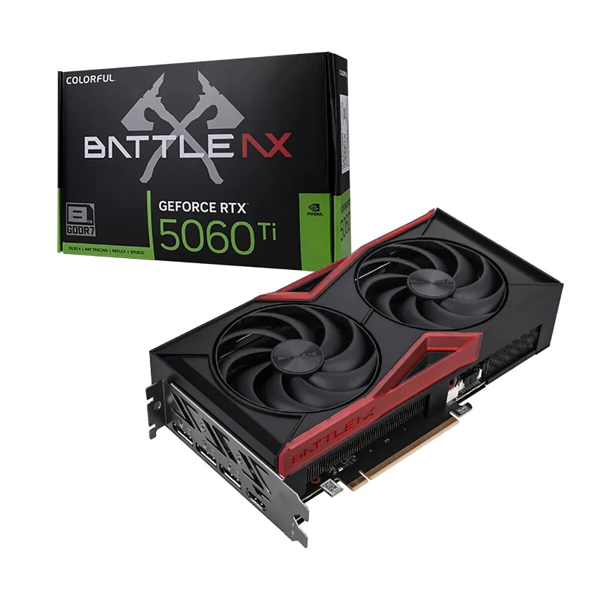 Видеокарта Colorful GeForce RTX 5060 Ti NB DUO 8 ГБ GDDR7 PCIe 5.0 x8