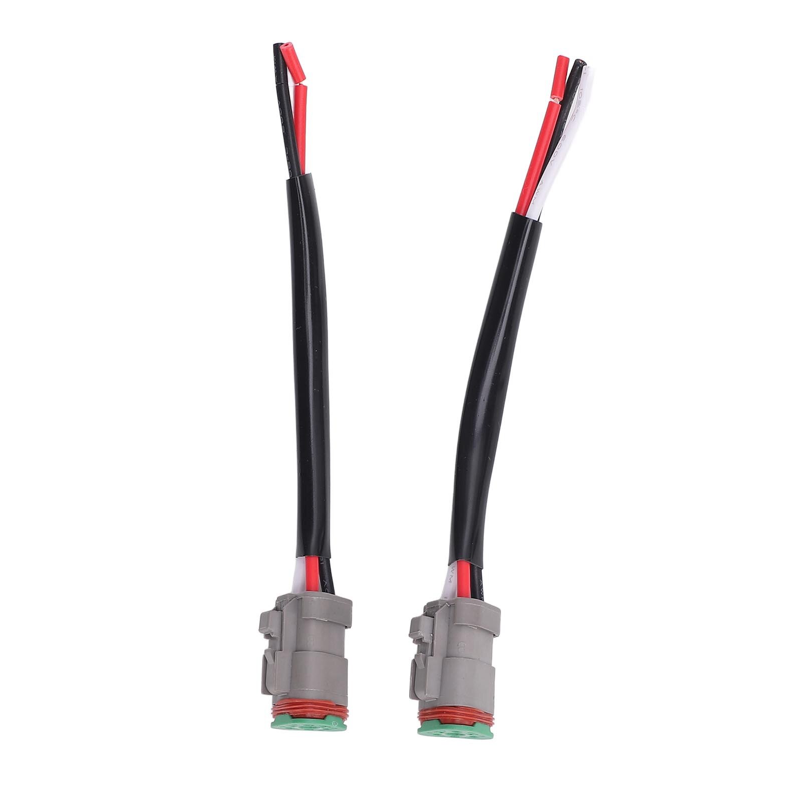 1 Пара 3-Контактных Разъемов DT Гидроизоляционный Автомобильный Электрический Разъем Жгут Проводов для Легковых Автомобилей Грузовиков Лодок Светодиодные Рабочие Фонари Розетка