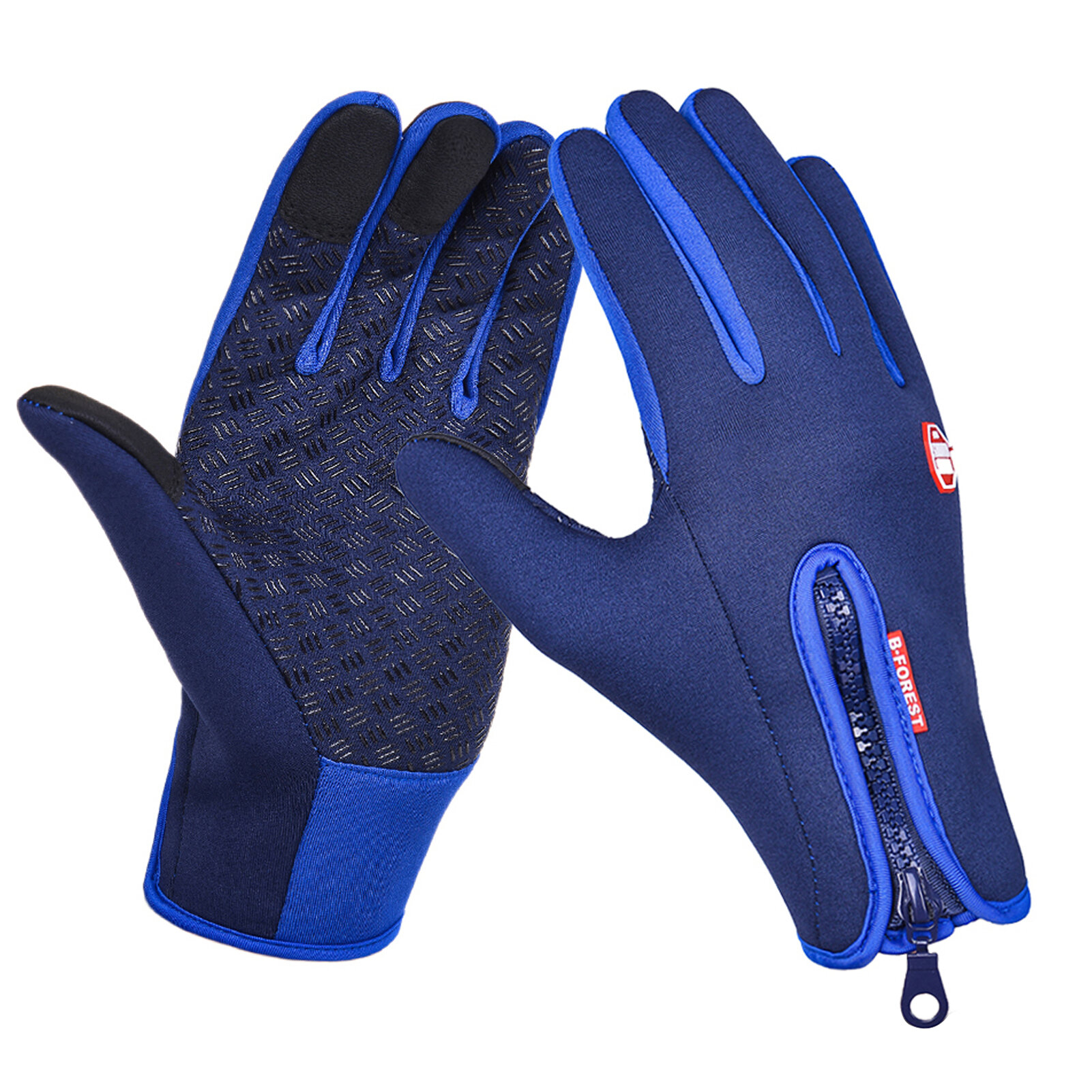 Kyncilor Rukavice Outdoor Zimnie Non-slip Dlya Dotykа Ekranov Dlya Sporta Moto Ezdы, Cvet: Chernyy, Ozernyy Sinyy, Rozovyy Krasnyy, Korolevskiy Sinyy, Oranzheviy, Fioletoviy (Vybiraemyy), Material: Polarnaya Sherst, Razmer: S, M, L, XL (Vybiraemyy),