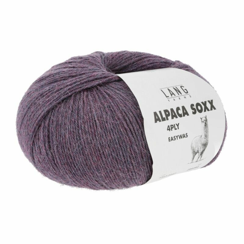 Носочная пряжа Lang Yarns Alpaca Soxx 4-ply (1062.0047) 1 моток 100г/390м