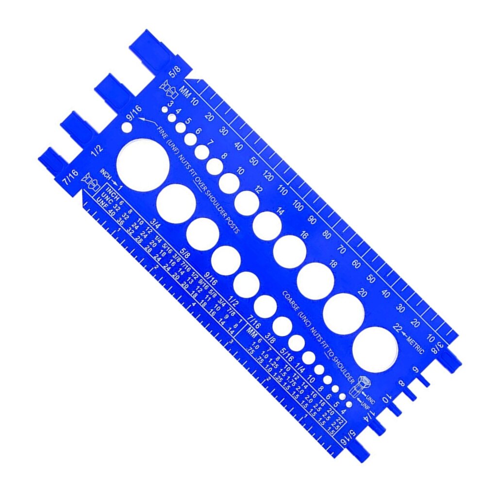 Проверка Резьбы Болта, Гайки, Тестер Дюймовой и Метрической Резьбы, Измерительные Приборы Для Болтов, Измерительные Приборы Метрического Размера, Измерительный Инструмент