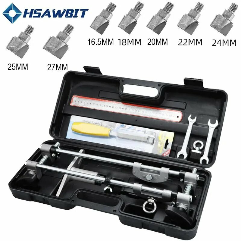 KNOW EASY-Шаблон для врезки дверных замков, ручек, личинок / Кондуктор для врезки дверных замков, с 7 лезвией