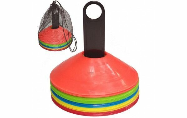 Комплект с из 50-ти фишек разметочных 22 грамм, h-5см (с мешком для переноски) E33507