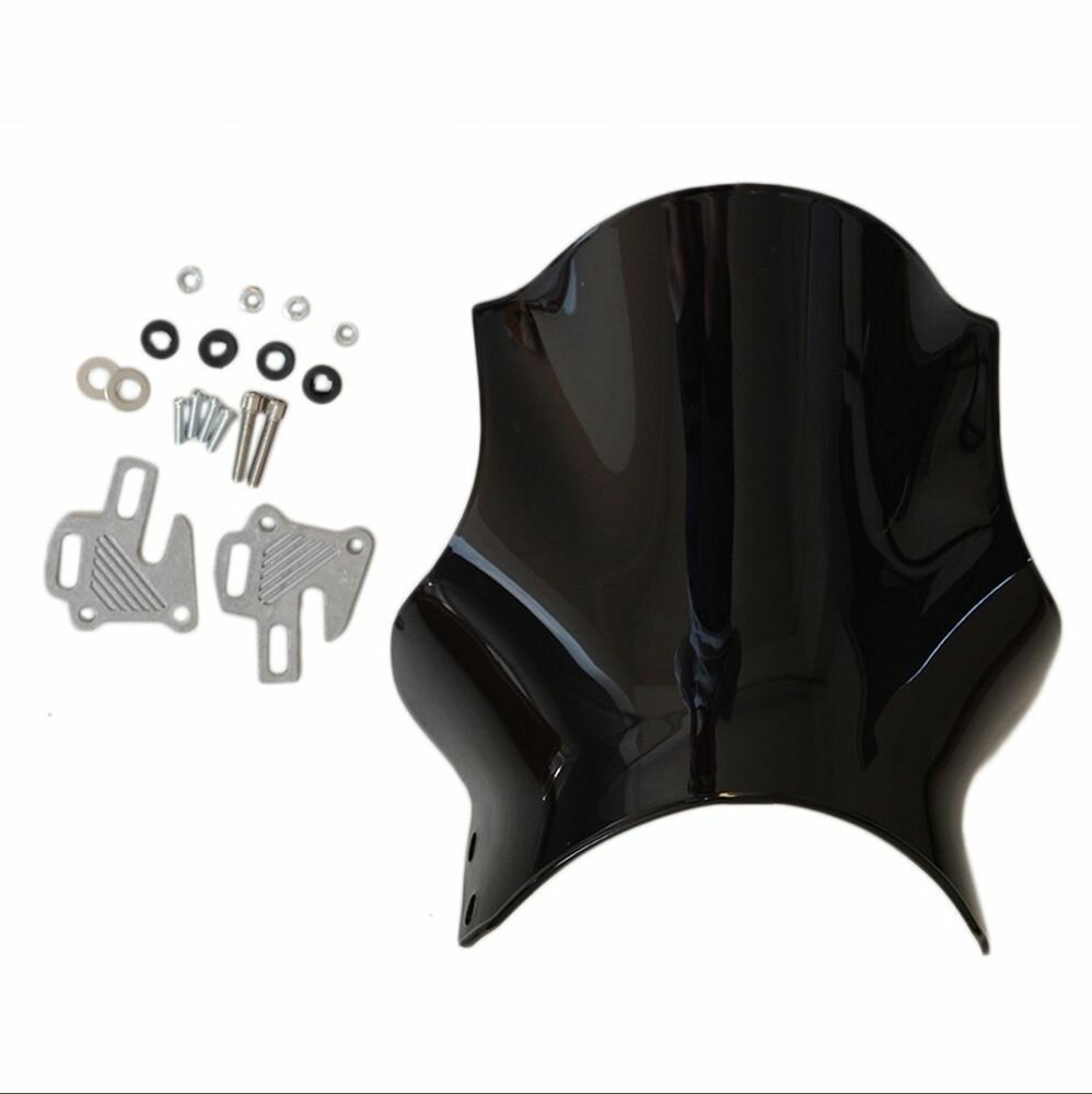 Ветровое стекло под классическую Honda CB400, CB1300, X11, X4 Черный
