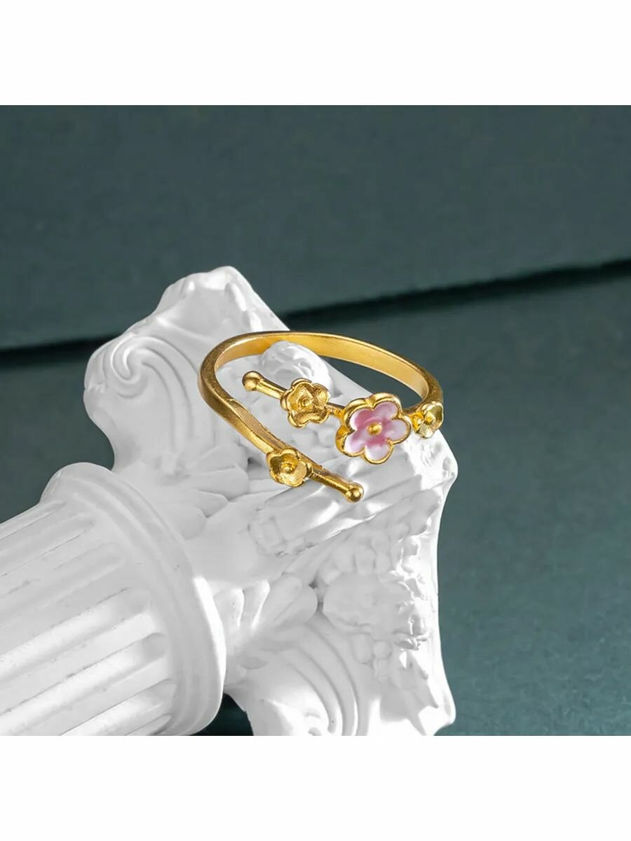 Кольцо, искусственный камень