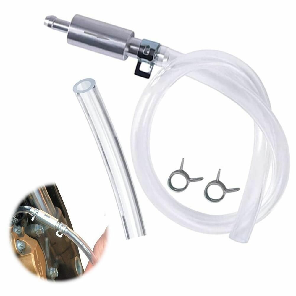 Обратный клапан для прокачки тормозов для автомобиля, трубка для перекачки топлива, штуцер , ручной вакуумный насос; комплект для замены тормозной жидкости; шланг откачки масла