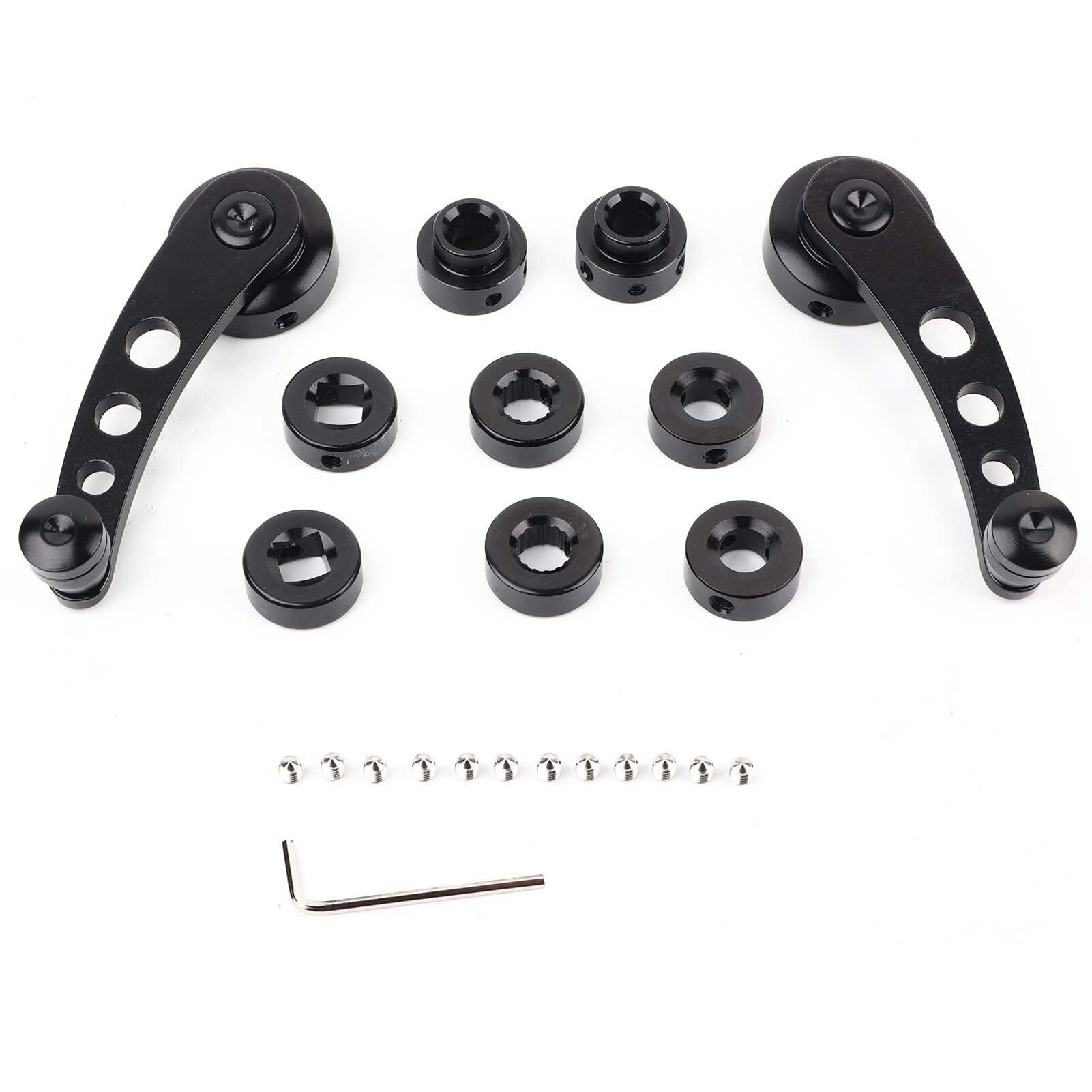 Рукоятка для Намотки Стояка Оконной ручки из сплава 2шт Подходит для классического Автомобиля