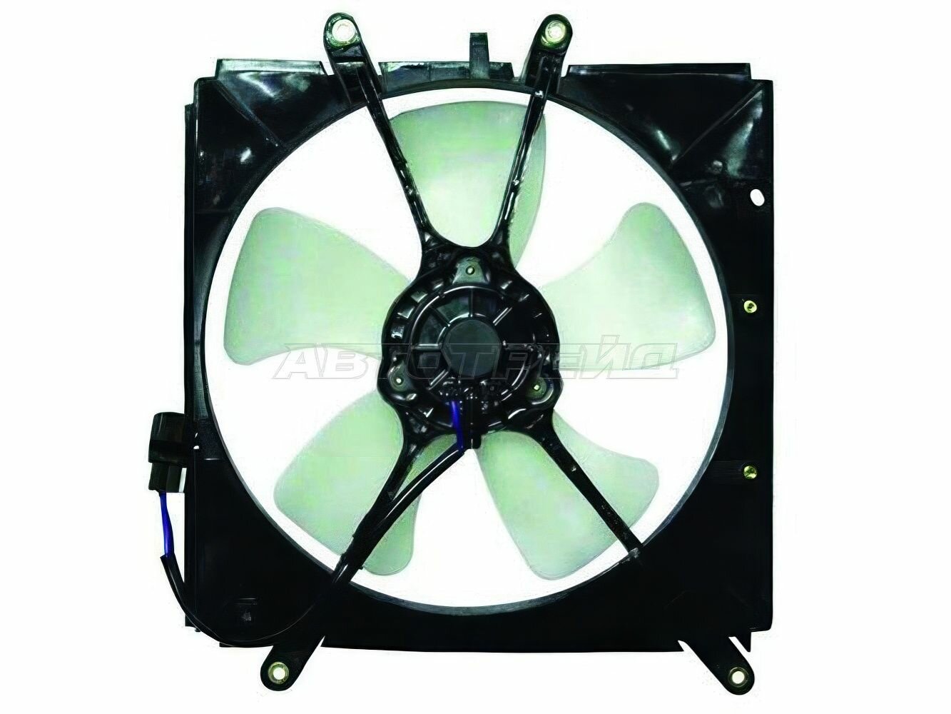 Диффузор радиатора в сборе с вентилятором для Тойота Калдина, Карина, Королла, Корона, Марк арт STTY262010 SAT