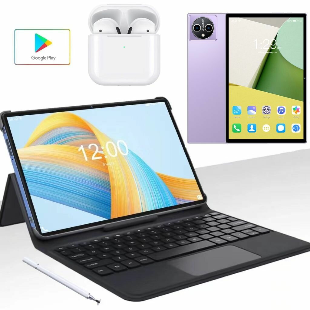 Планшет X15+ 12.9-дюймовый Android 12 Планшетный ПК ES Plug 512G -JU