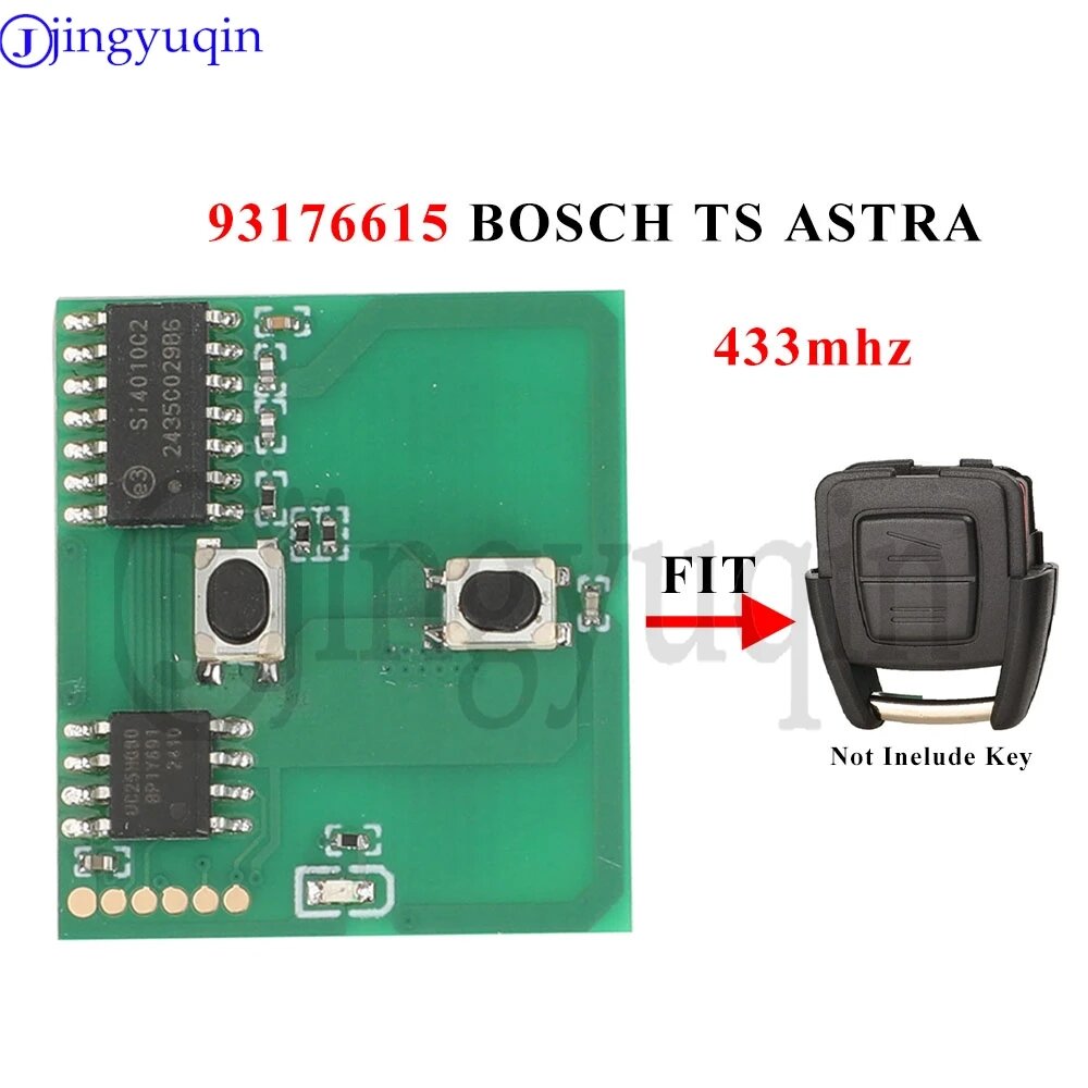 Jingyuqin 93176615 433 МГц автомобильный дистанционный ключ для Opel Vauxhall Astra A/G Zafira A 200-2004 Holden BOSCH TS 1998-2005