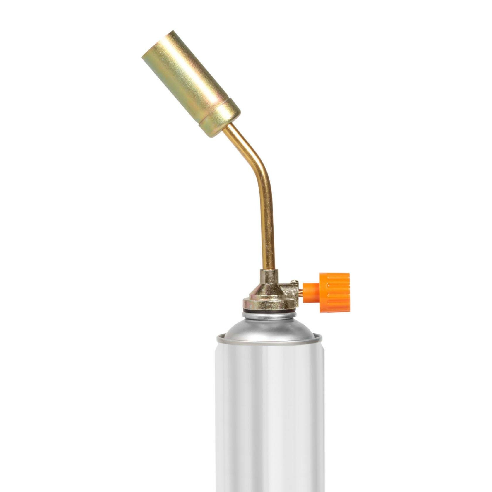 Airline горелка газовая на резьбовой баллон, ручной поджиг, 20*6,5*3 см agts02