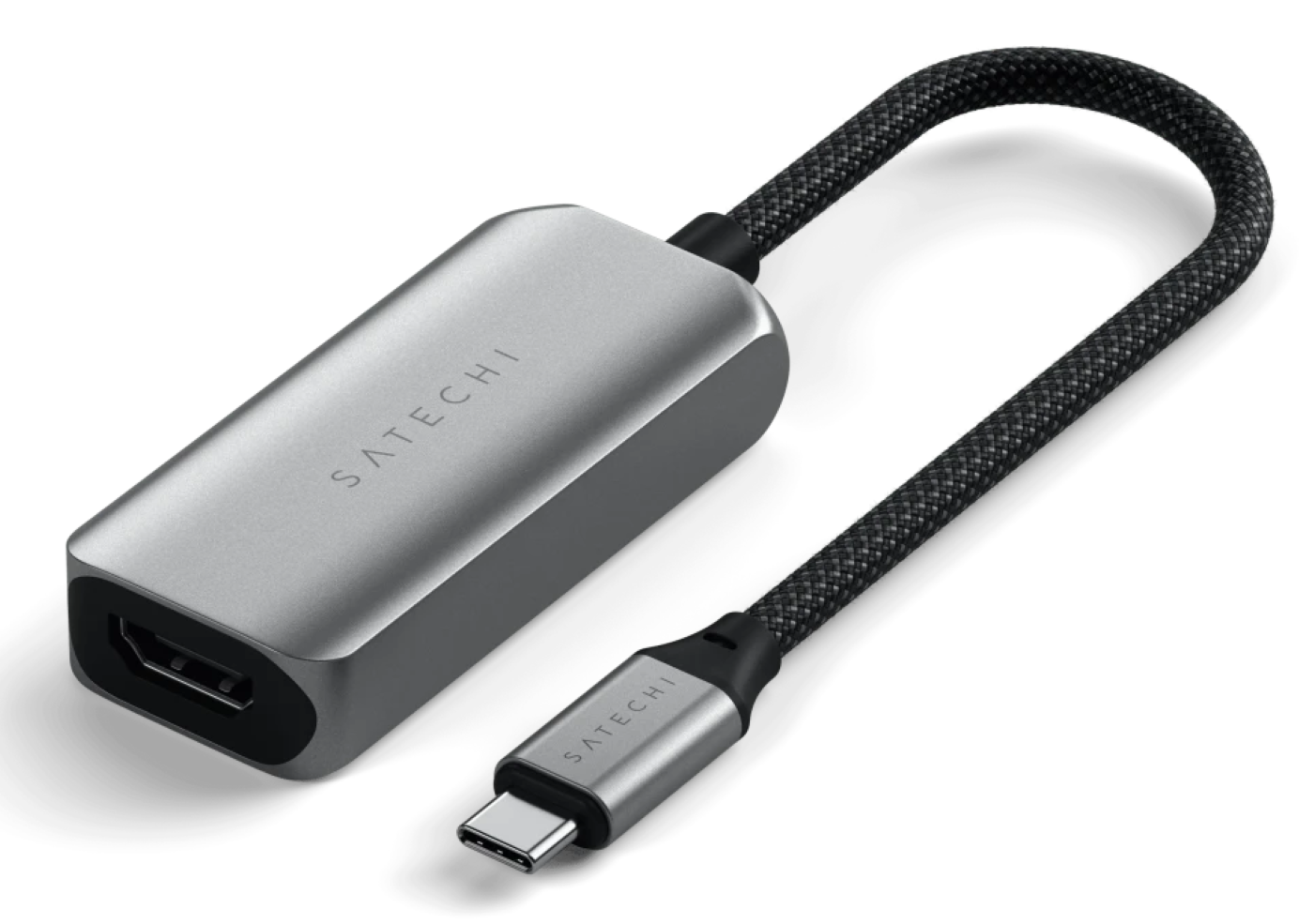 Переходник Satechi USB-C to HDMI 2.1 8K Adapter Серый космос