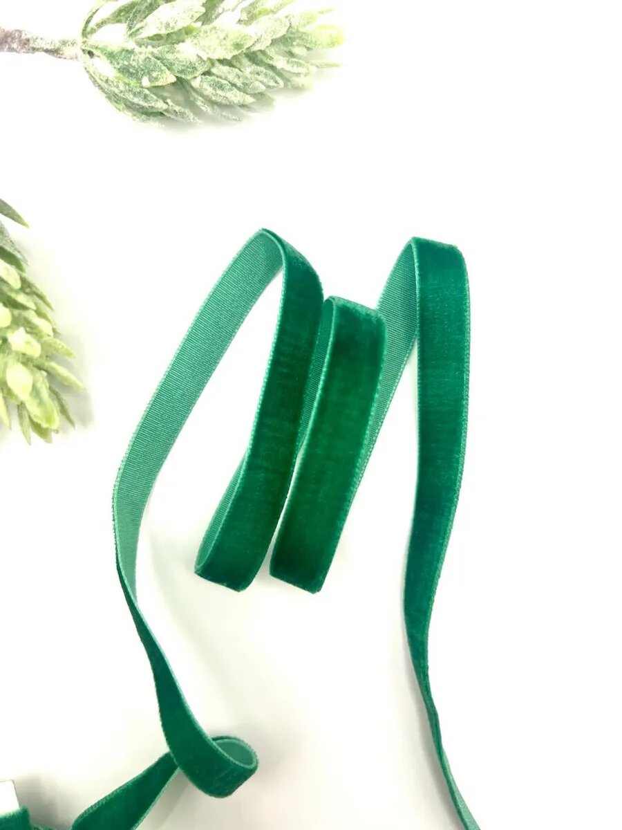 Бархатная лента Premium 1см (5м)