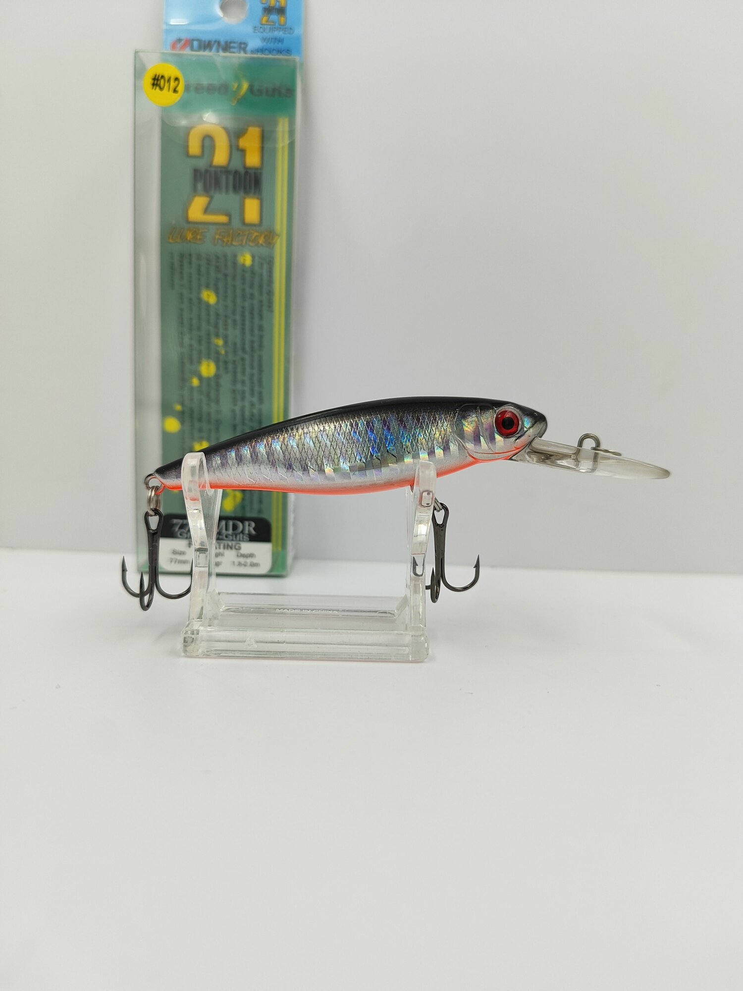Воблер 21 Pontoon Greedy Guts 77F-MDR 77мм 9.8гр #012