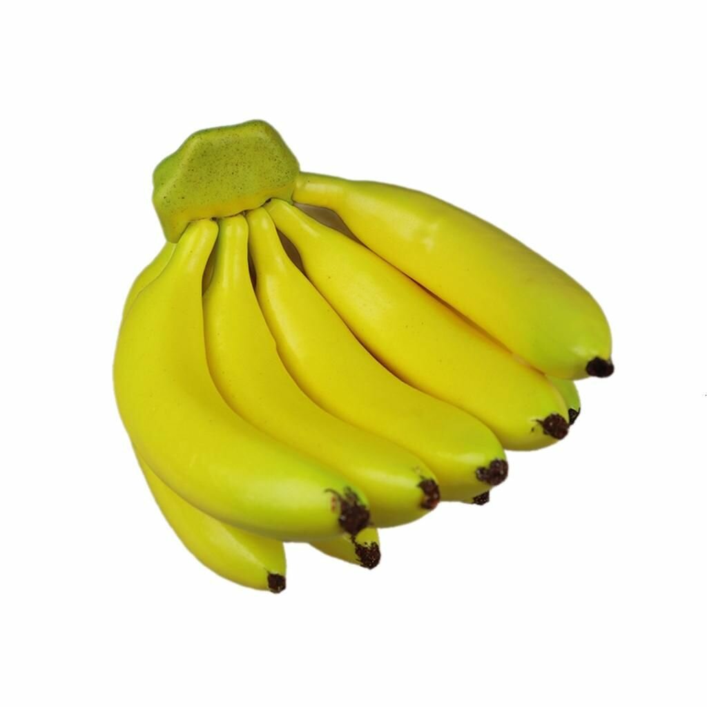 1 пучок искусственных бананов-11 шпажек для бананов