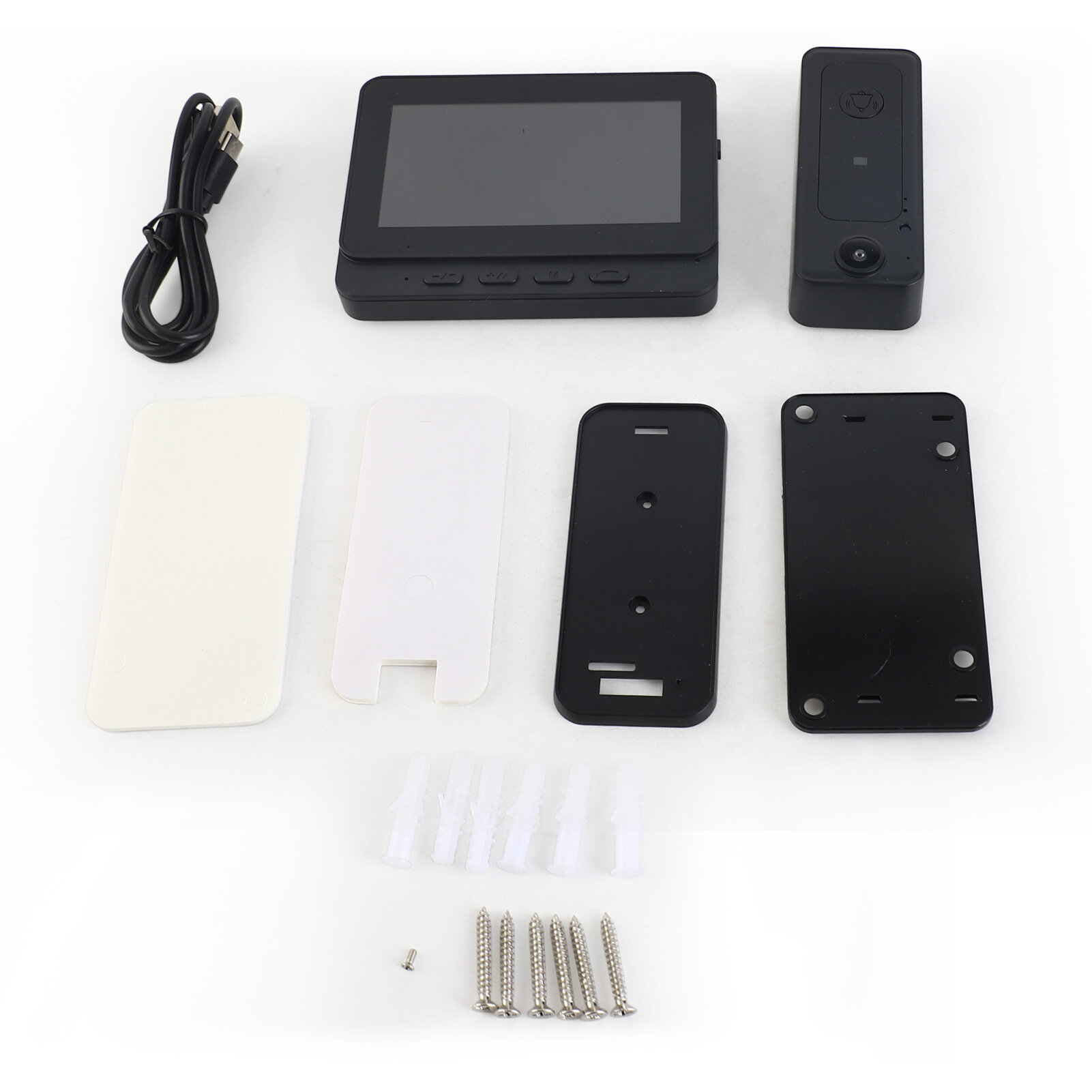 4.3 видеодомофон с ночным видением 170 и двусторонней связью