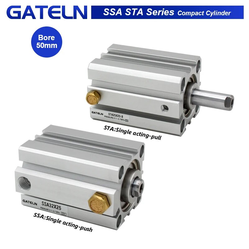 Пневматический цилиндр GATELN SSA50 Nill, SSA50X5