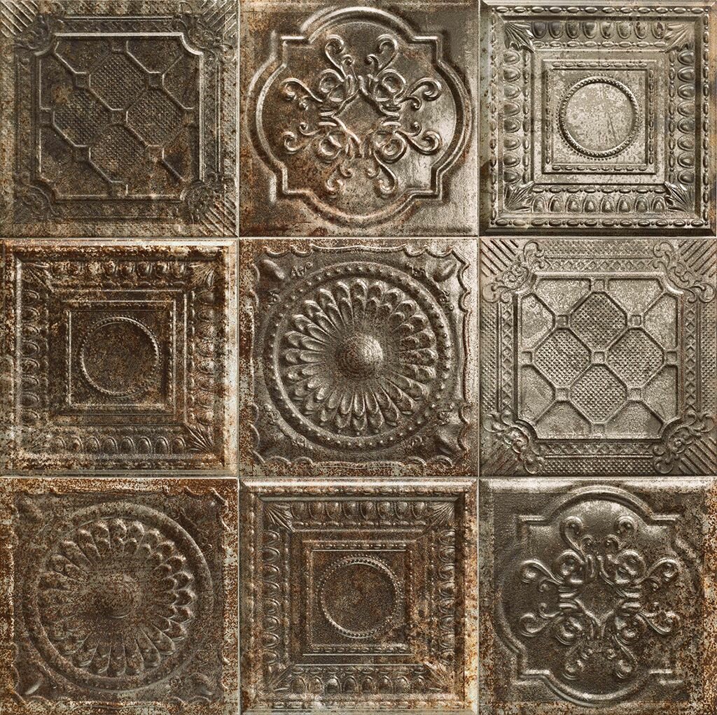 MAINZU Плитка RUSTY NERO, 20x20, арт. 78797321 (цена за 1 м2)