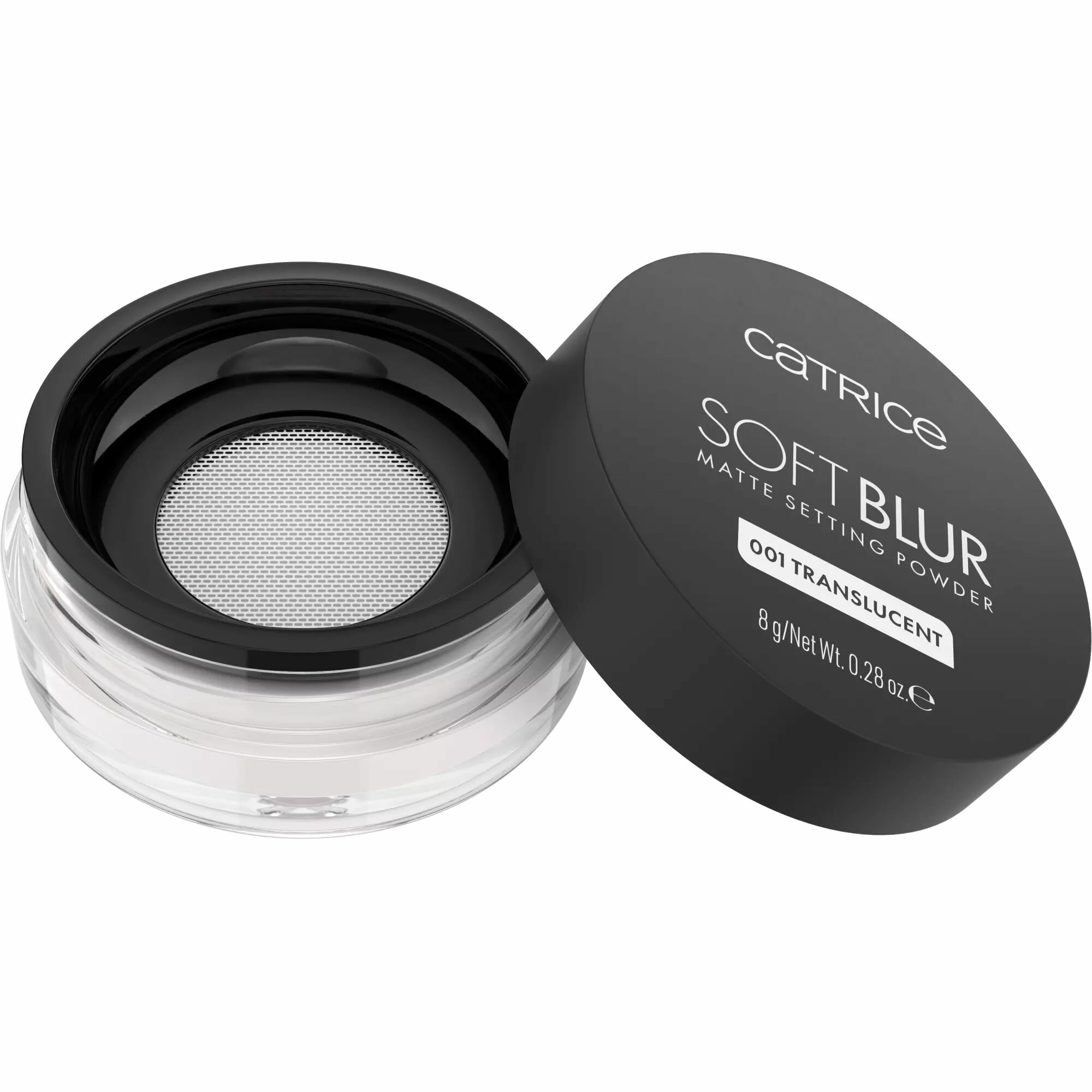 Рассыпчатая Пудра для Лица CATRICE (Катрис) Soft Blur Matte Setting Powder - 001 Translucent