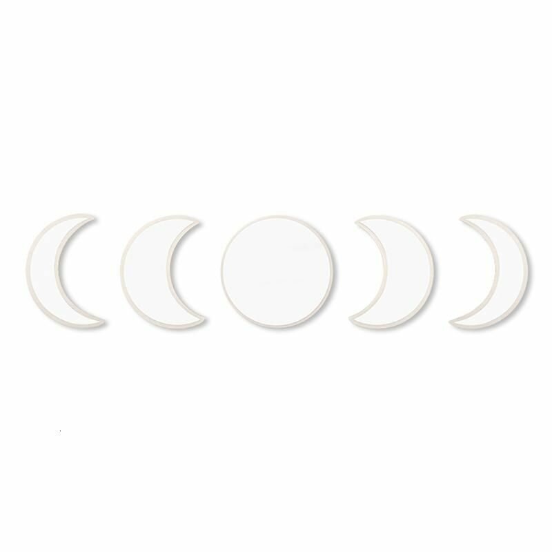 Лунное зеркало для декора стен, WC