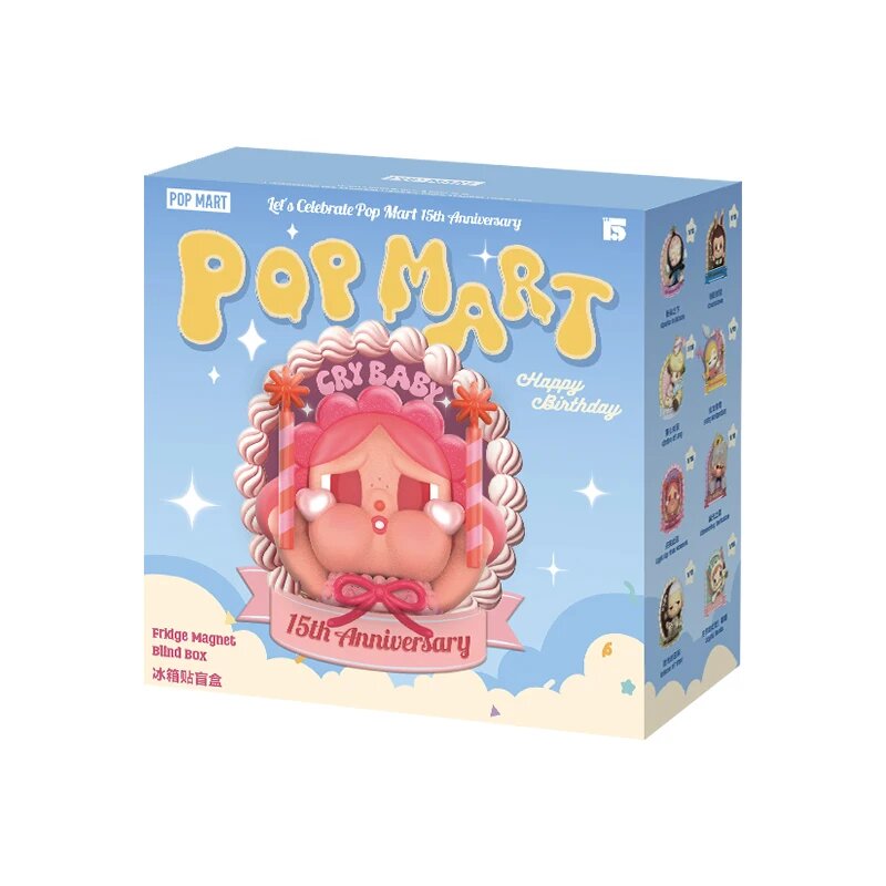 POP MART Cry Baby 15th Anniversary Fridge Magnet