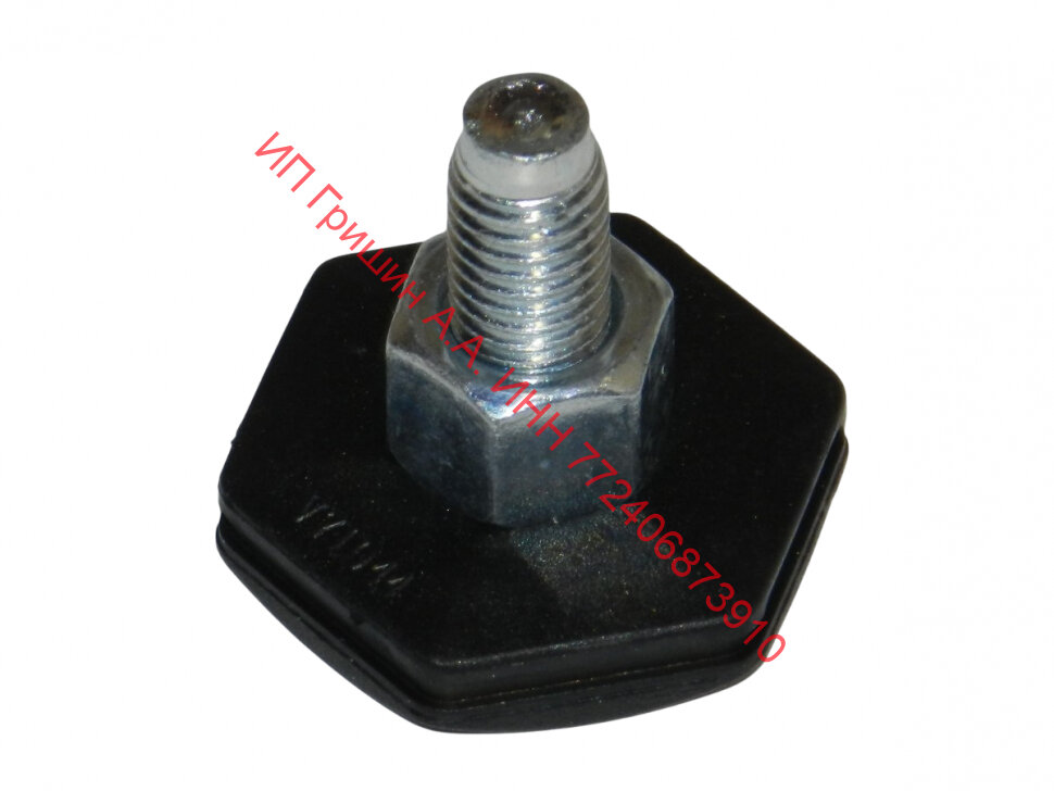 0020300170G - Ножка черная с гайкой М10 / L=38мм (1шт) HAIER