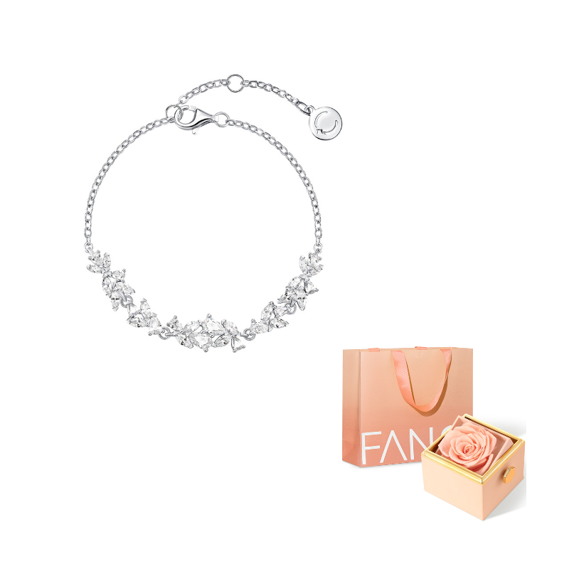 Браслет, кристаллы Swarovski