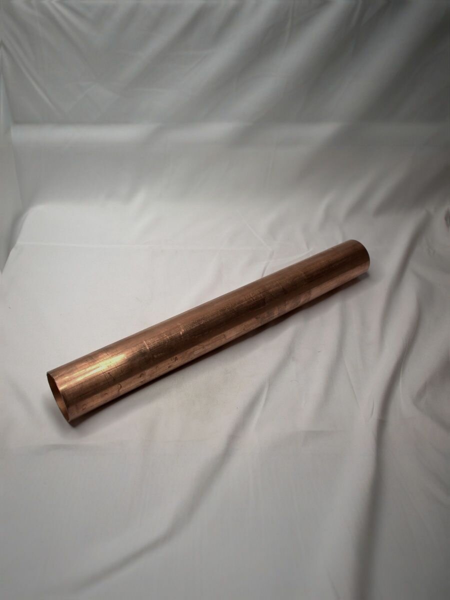 Труба медная, прямая, неотоженная, Дн 64х1.5 мм - 0.75м, Jintian