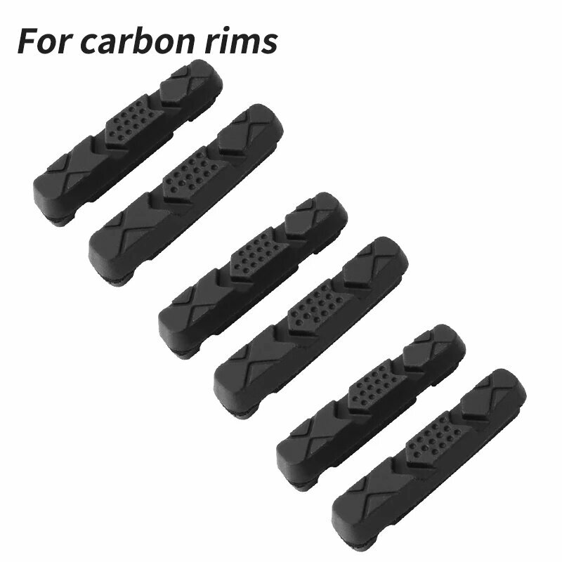 MUQZI Тормозные колодки для велосипеда carbon rim Black 3