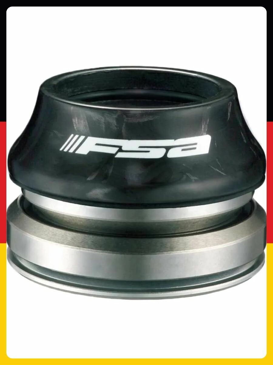 Рулевая колонка для велосипеда FSA N.44E/CF Carbon 1 1/8-1 1/4 /15 мм