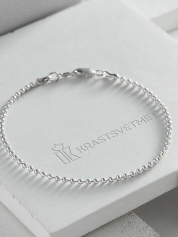 Браслет, серебро, 925 проба, родирование