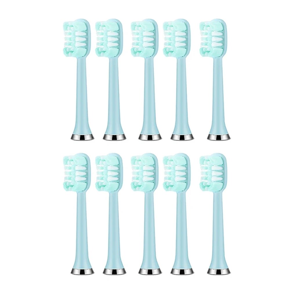 10 шт. сменные насадки для электрической зубной щетки AFDEAL 10 pcs
