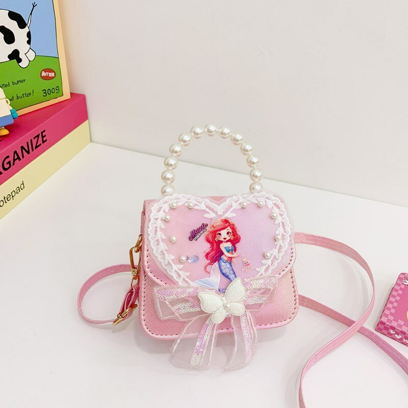 Кросс-бордер оптовая сумка через плечо для девочки Айши, модная жемчужная сумка этого года, корейская версия детской сумки через плечо