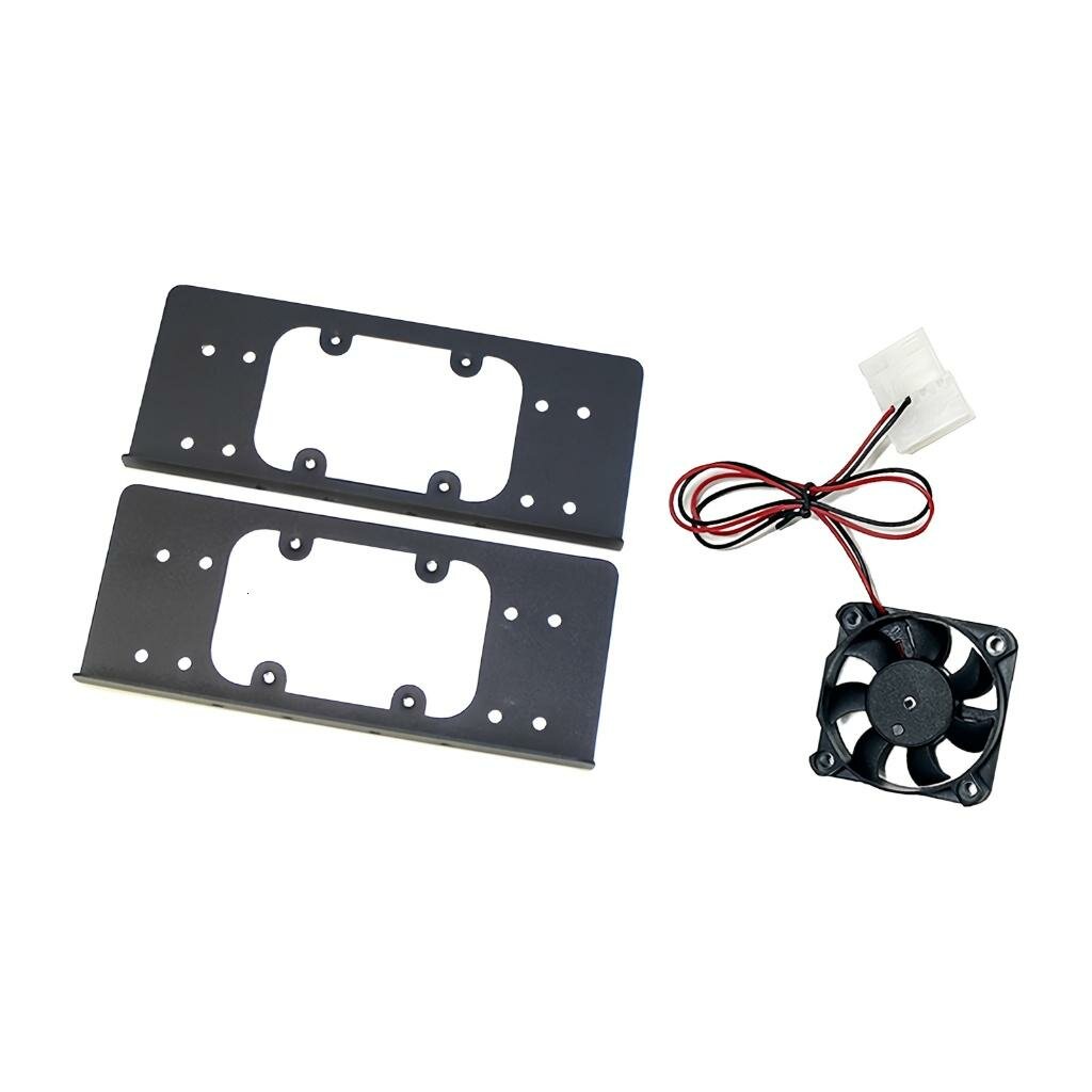 Крепление для жесткого диска с вентилятором охлаждения, 2 с вентилятором