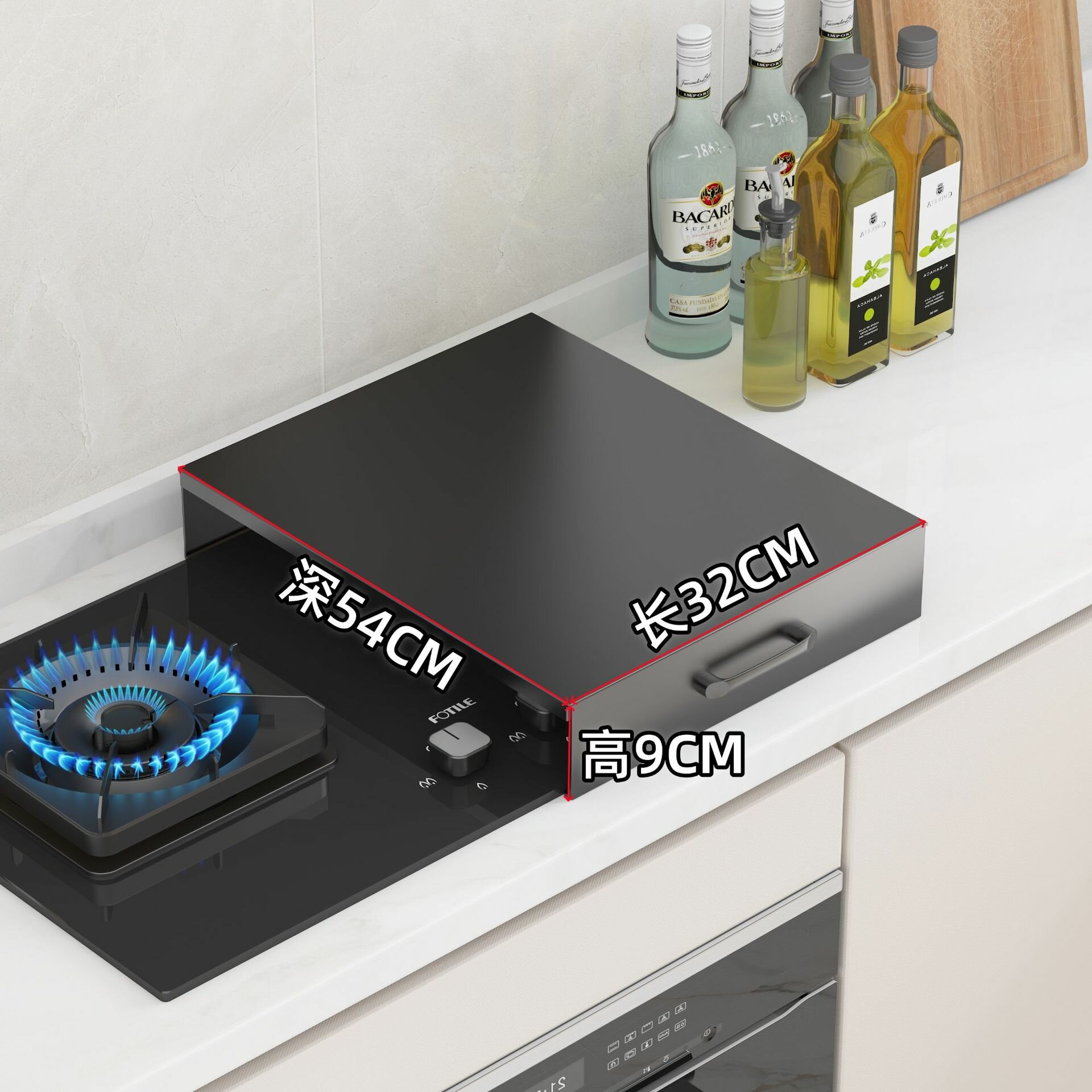 Кухонная полка для хранения, крышка для газовой плиты, подставка для индукционной плиты, держатель для кастрюль, основание для газовой плиты