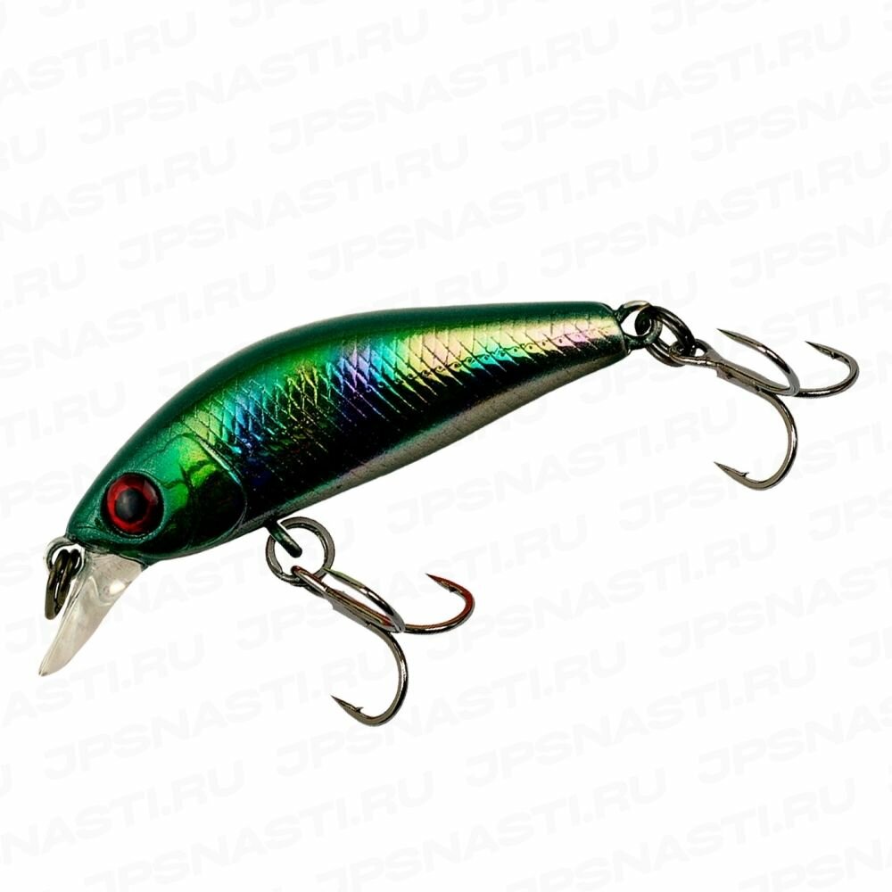 Универсальный японский воблер для рыбалки Jackall Chubby Minnow 35, 2.3 г, ul tamamushi / Приманки для ловли хищника / Воблеры на голавля