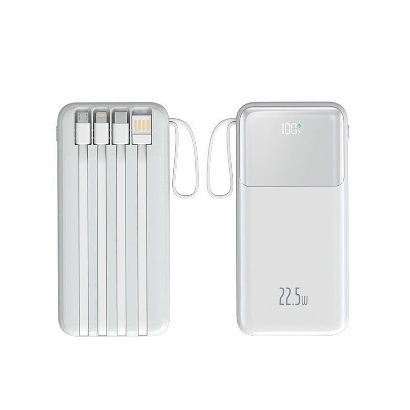 Повербанк 50000mah , powerbank , пауэрбанк , power bank , павербанк с быстрой зарядкой,50000, Белый