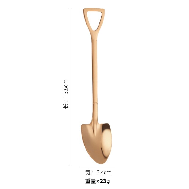 Кросс-бордерная ложка из нержавеющей стали 304, высококачественная ложка, ложка для арбуза, кофейная ложка, ложка для мороженого, ложка для торта и десерта