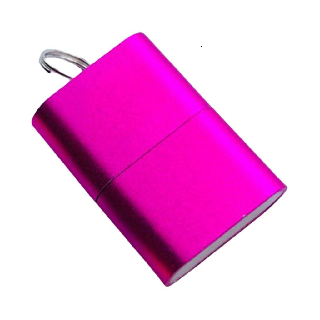 Кардридер USB2.0 для TF-карт, Розово-красный