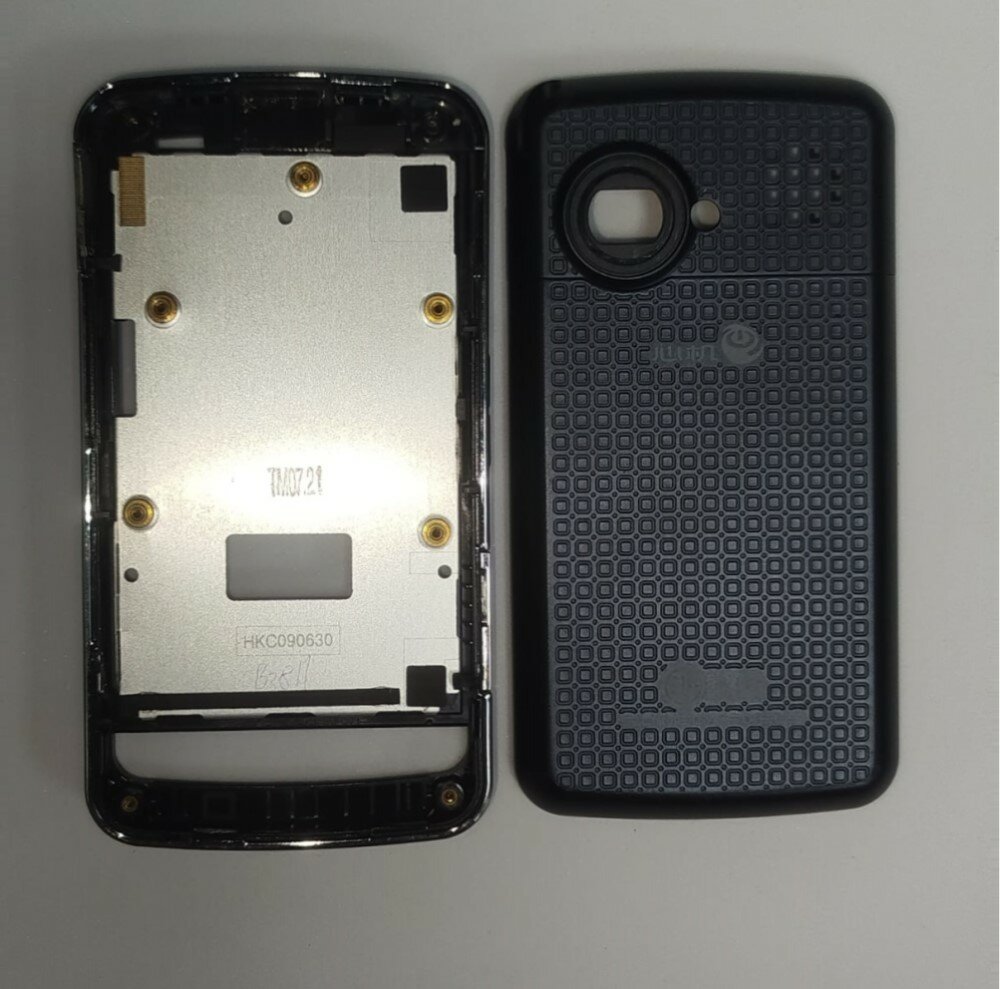 Корпус для LG KS660 + средняя часть + клавиатура (черный)