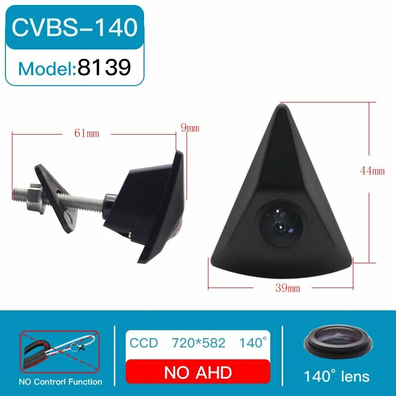 HD камера переднего вида для VW T5 Passat Golf 5 6 mk7 Polo T6 Touran Jetta CC Touareg 8319-CVBS-140