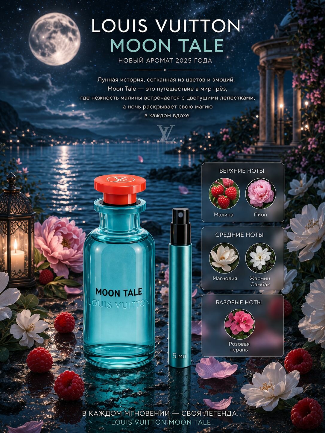 Louis Vuitton Moon Tale Парфюмерная вода 5 мл