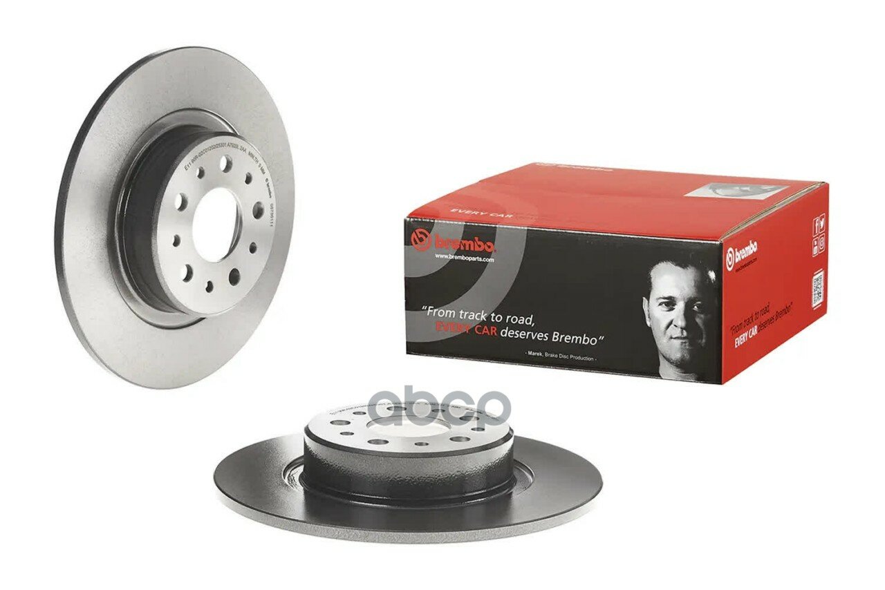 Диск тормозной ALFA ROMEO 147 (937_) 10/00-12/10 / ALFA ROMEO 156 (932_) 09/97-10/05 / ALFA ROMEO 15 шт. Brembo арт. 08.7861.11