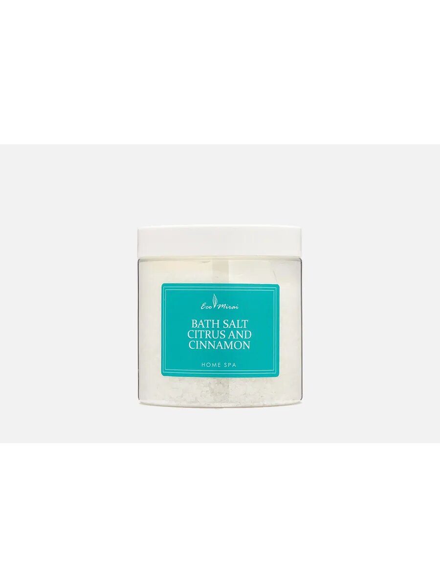 ECO MIRAI CITRUS AND CINNAMON соль для ванн 500 г